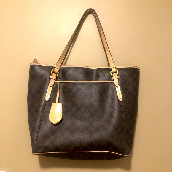Coach | Bags | Coach Peyton Signature Shoulder Bag | Poshmark